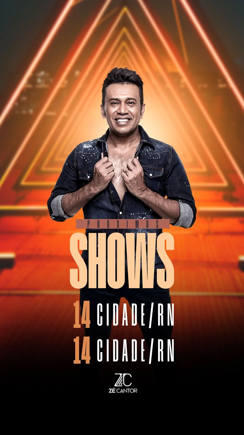 Flyer de Festa | Agenda de Próximos Show... | Design para Músicos