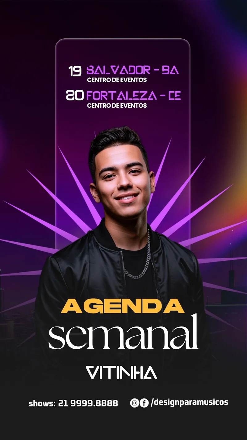 AGENDAS | Design para Músicos | Agenda S... | Design para Músicos