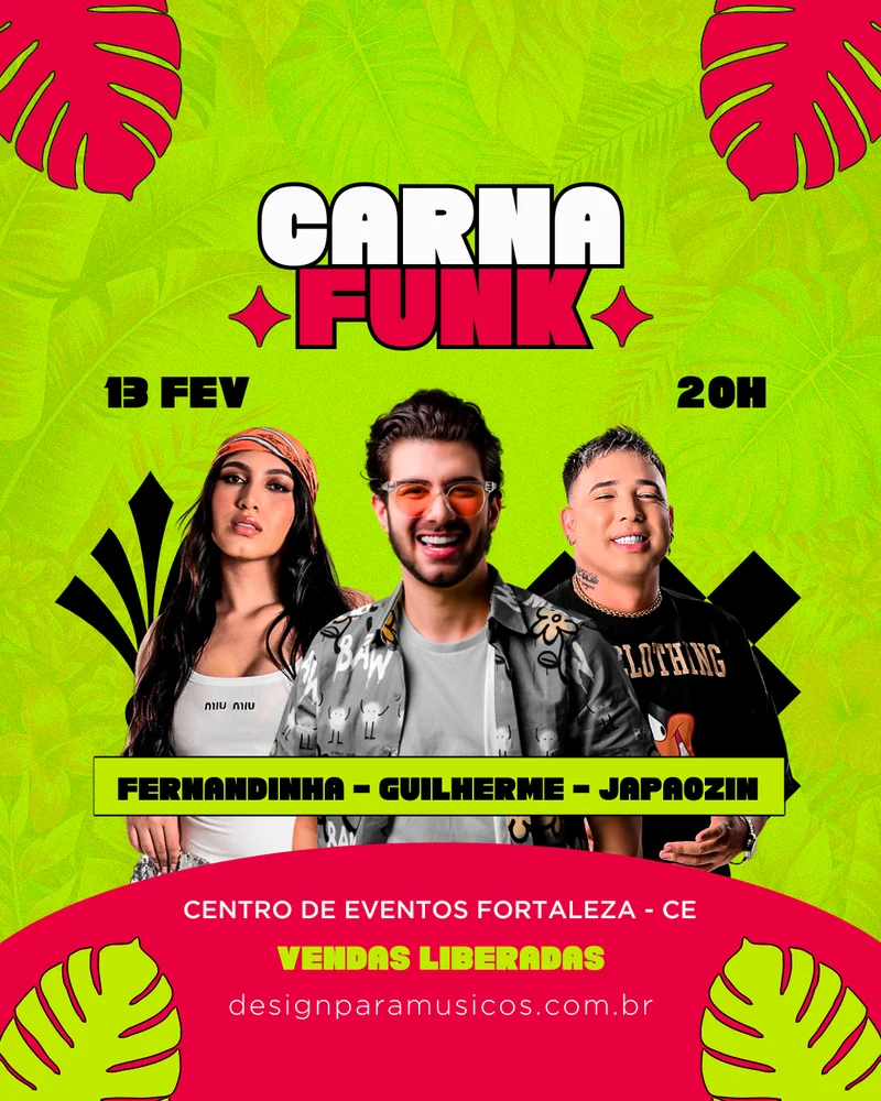 Template para Músicos | Carnaval | Carna... | Design para Músicos