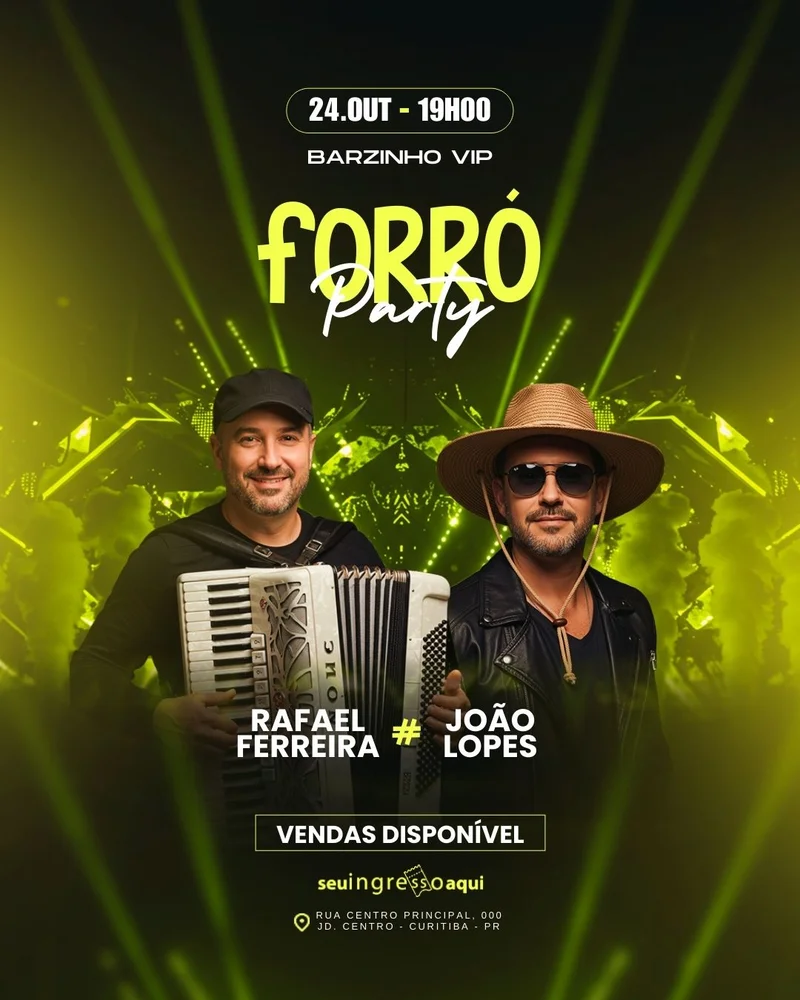 Artes para Artistas | Forró Party | Divu... | Design para Músicos